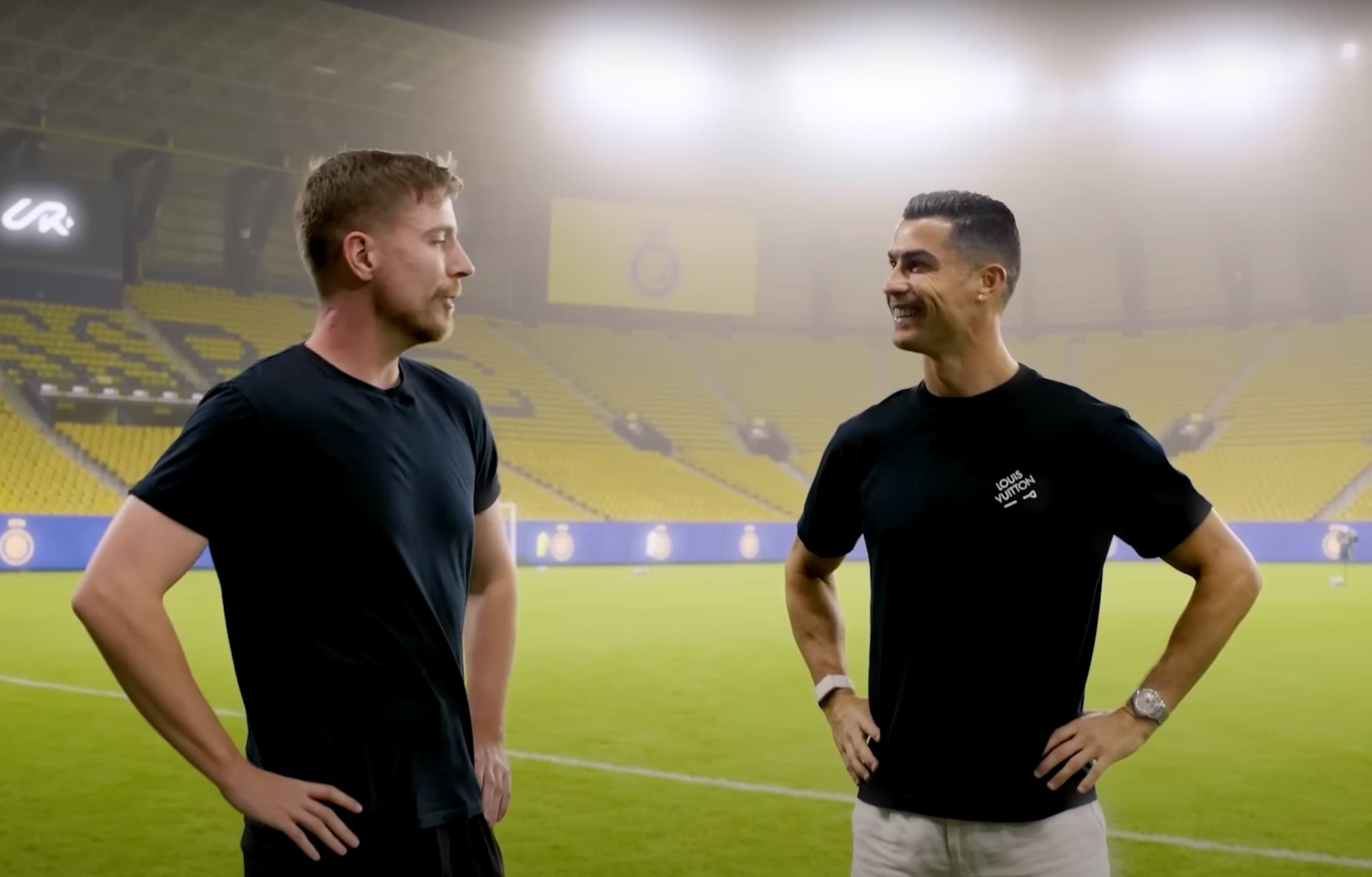 (PHOTOS) Fans Urge Cristiano Ronaldo for Messi Collaboration After MrBeast Video Release | beIN ...
